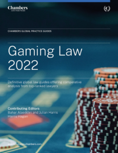 Chambers Gaming Law 2022 Global Practice Guide - Harris Hagan